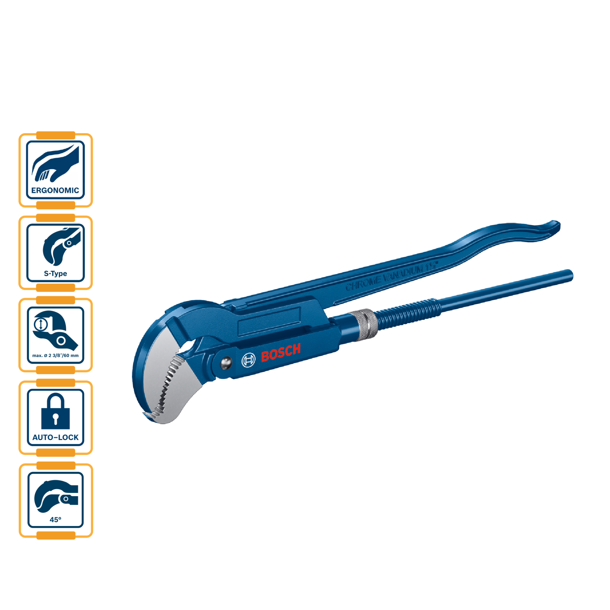 BOSCH Allen Key 9 Pcs (With Ball End) – 1600A01TH5 – GH Hardware Sdn Bhd